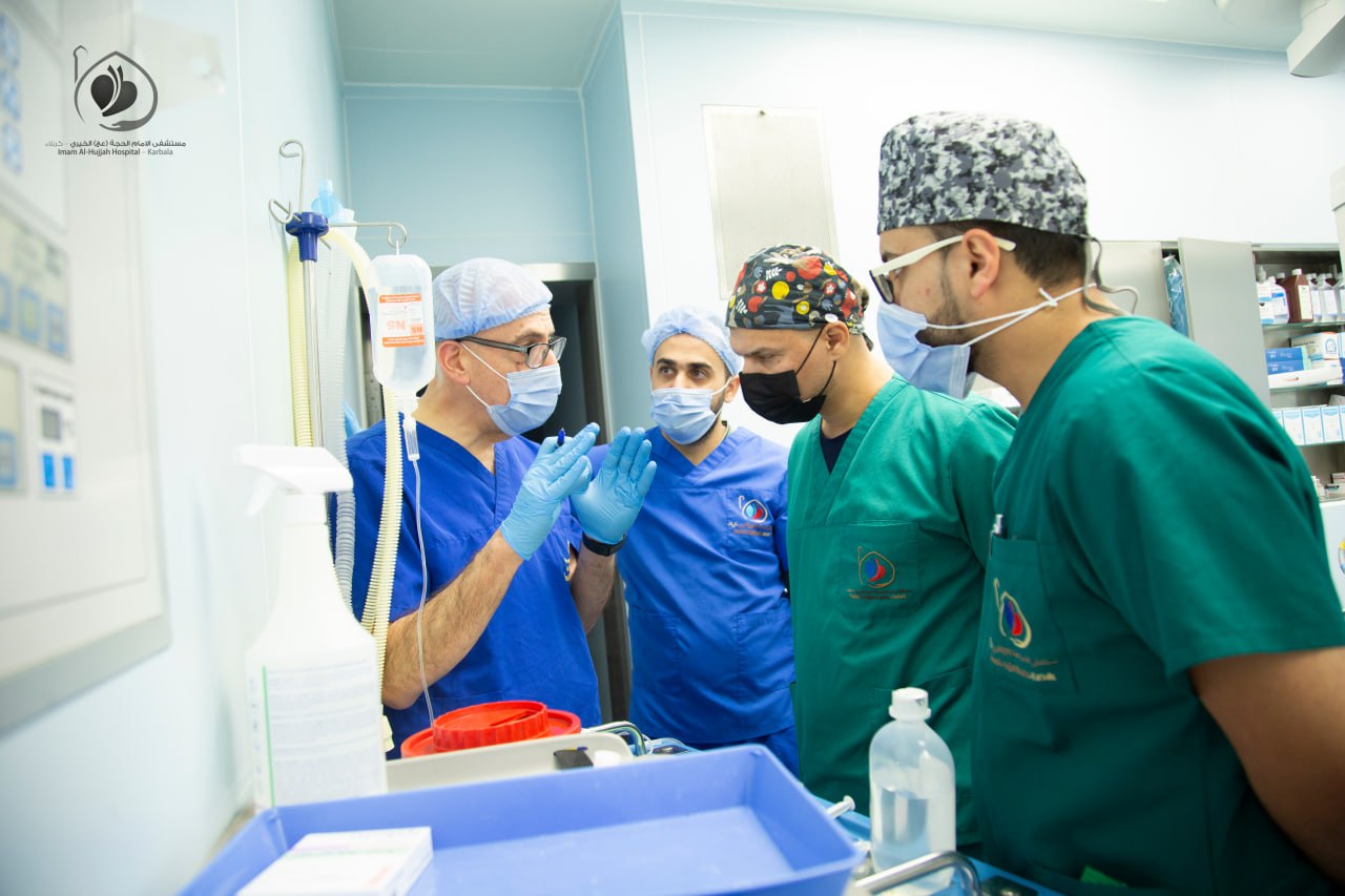 Anesthesiologist Mohammed Al-Saden (USA) Receives Patients at Imam Al ...